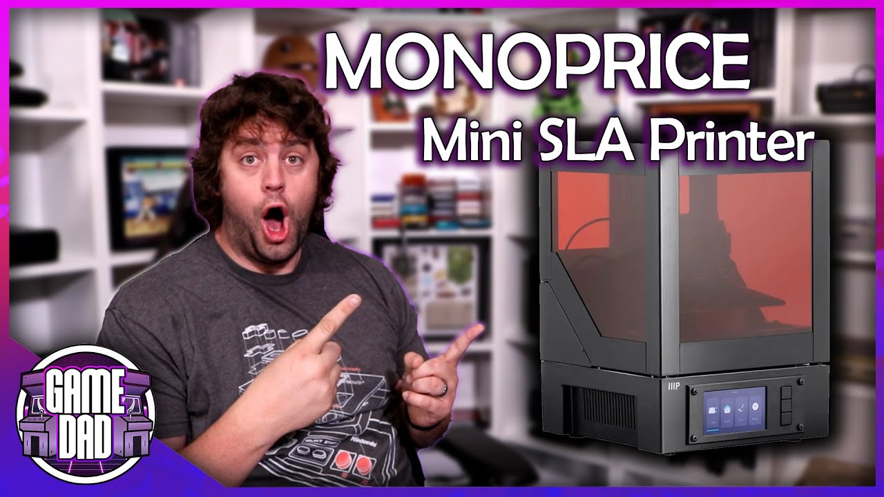 Monoprice MP Mini SLA Printer! | First Look