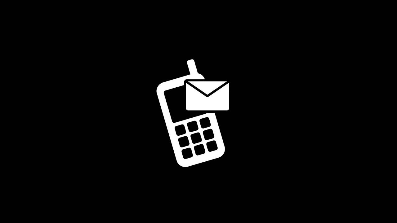 Motion graphic send message icon
