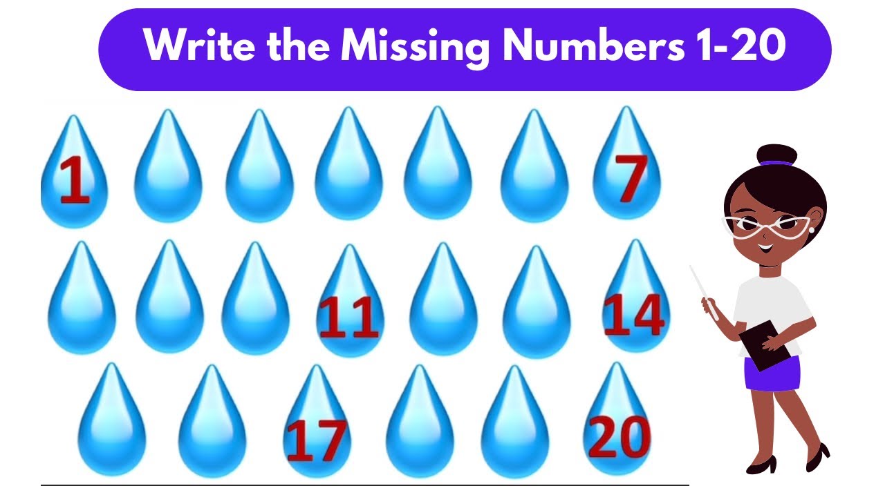 Missing Numbers Worksheet/Missing Number worksheets for kids/ Number game for kids/worksheets