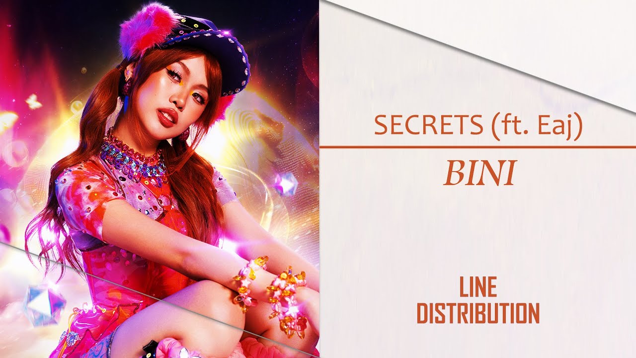 BINI - Secrets (ft. Eaj) [Line Distribution]