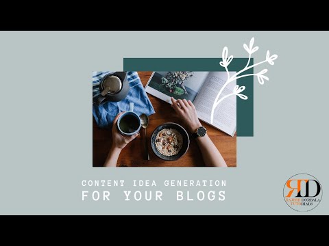 Blog Idea Generation Tools