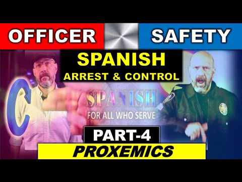 Officer Safety Spanish Arrest and Control Part 4 - Spanish for Police