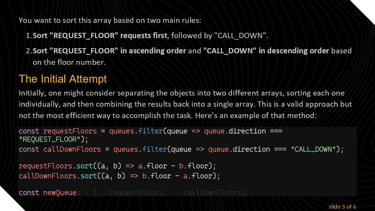 How to Sort an Array by Object Property with Multiple Conditions in Javascript