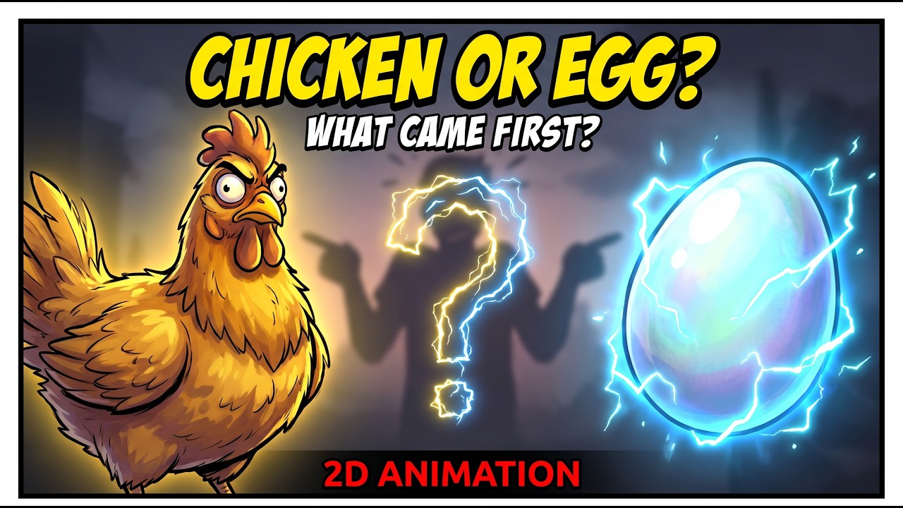 Egg or Chicken? The Real Scientific Answer | 2D Animation #2danimation