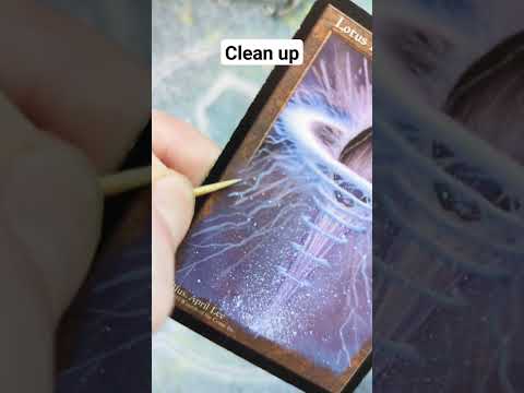 Altered Art Lotus Petal Tutorial - #MTG #edh #cedh #magicthegathering