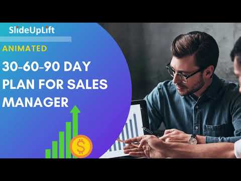 Animated 30 60 90 Days Plan for Sales Manager | PowerPoint Animation