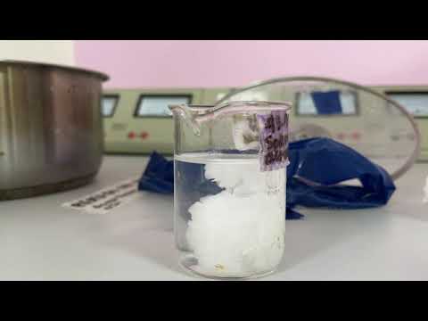 Supersaturated solution crystallization