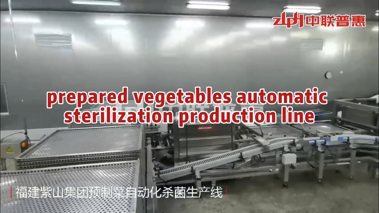 ZLPH pre-prepared food sterilization production line#automation #machine #retort #autoclave