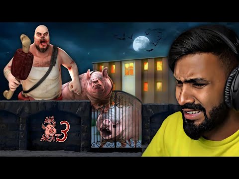 CAN I ESCAPE FROM MR MEAT HAUNTED HOUSE | TECHNO GAMERZ HORROR GAME | TECHNO GAMERZ