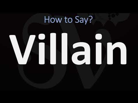 How to Pronounce Villain? (CORRECTLY)