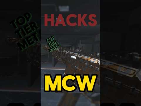this *MCW* SMG Build gives you WARZONE Hacks!๐ #shorts #viral