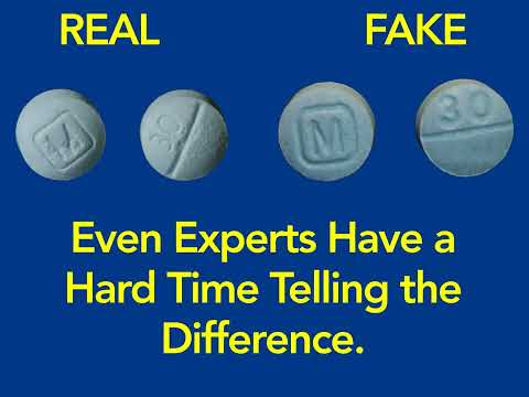 One Pill Kills: Real vs. Fake Pills (PSA)