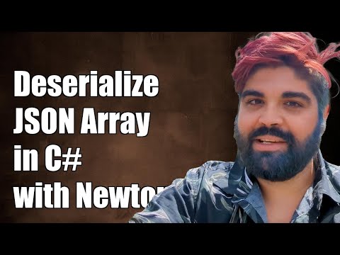 How to Deserialize JSON Array in C# Using Newtonsoft.Json Library