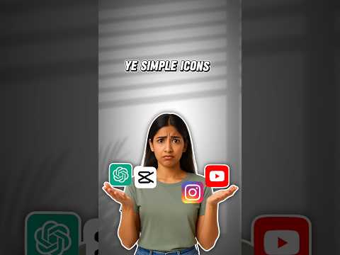 Turn PNG Icons into 3D in Seconds Using ChatGPT! 🔥 #3d #icon #chatgpt #design #videoediting #viral