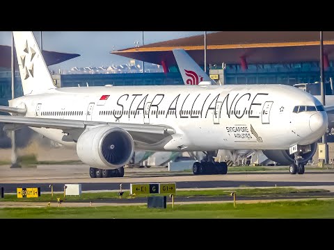 50 Minutes INCREDIBLE BEIJING Capital Airport Plane Spotting (PEK/ZBAA)