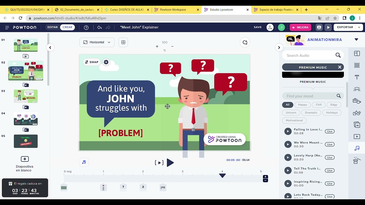 Tarea 1 M7 Tutorial Powtoon