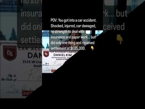 ✨Hire the Best 👍 The Law offices of Daniel Kim #1 car accident Lawyer in CA #caraccidentlawyers