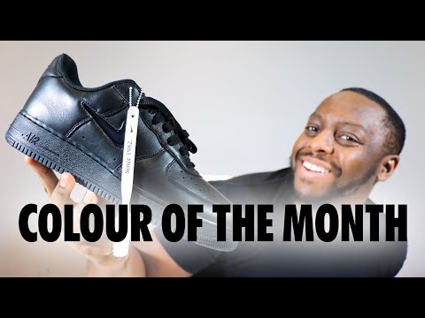 Air Force 1 Colour of the Month Jewel Black Sneaker Review QuickSchopes 600 Schopes FN5924 001