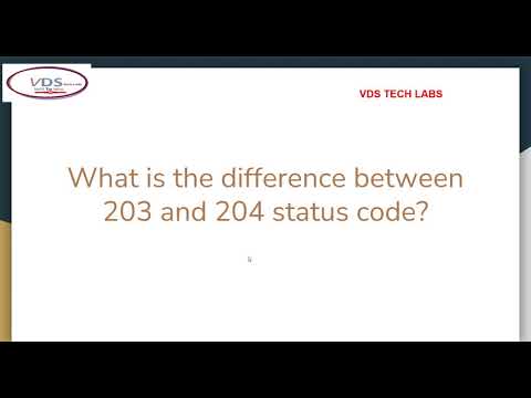 #api #statuscode #https Difference between 203 and 204 status code
