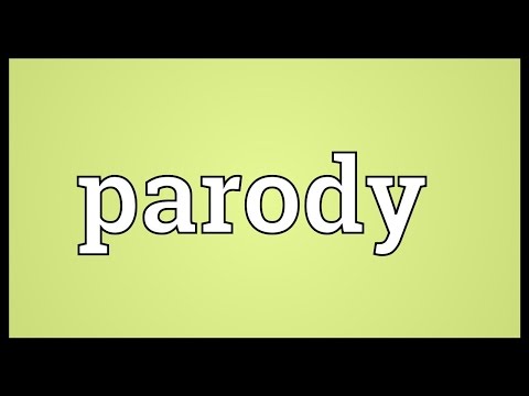 Parody Meaning