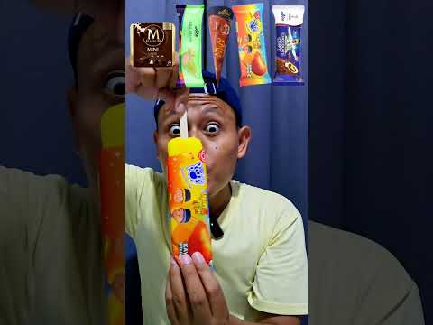 ASMR ICE CREAM AICE VS ICE CREAM PADDLEPOP #asmr #icecream #paddlepop #candy #yummy #mukbang #aice
