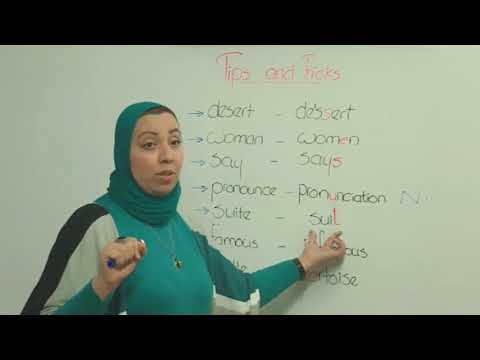Pronunciation Therapy - Tips and Tricks 1