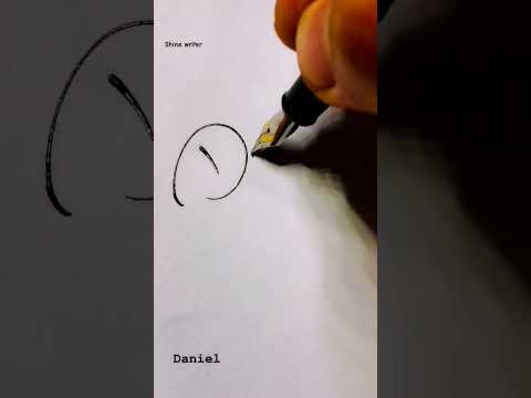 Daniel Name Signature #youtubeshorts #viral #shorts #short #daniel #signature #trending #fypシ #fyp