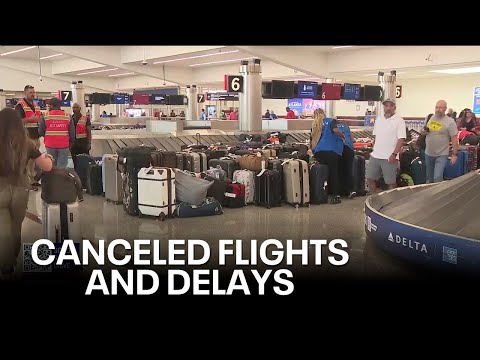 Delta Meltdown: Flights delays and cancelations | KTVU