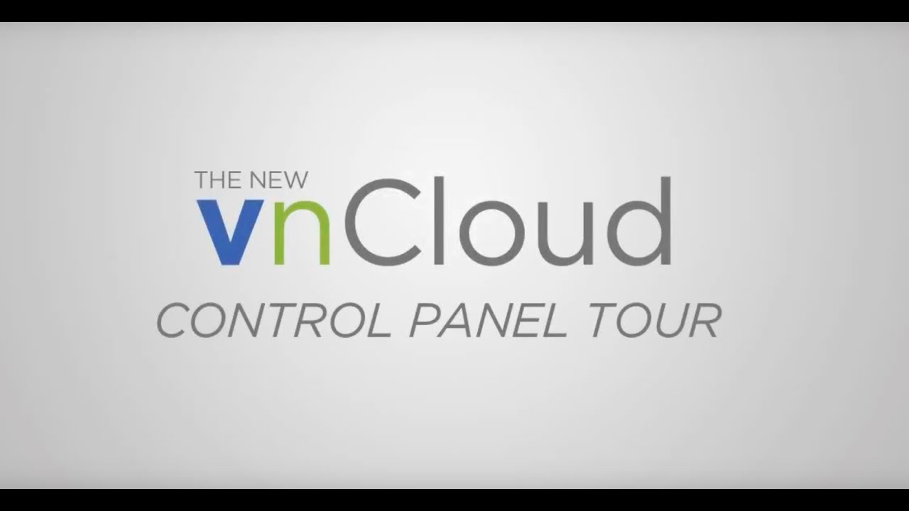 vnCloud Control Panel Tour