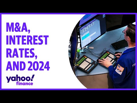 Interest rates could push M&A activity higher in 2024