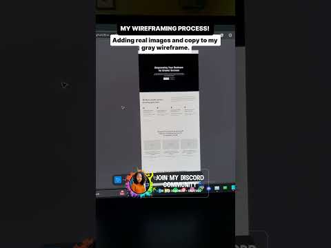 How to create a wireframe pt.2 — Adding images to my gray wireframe