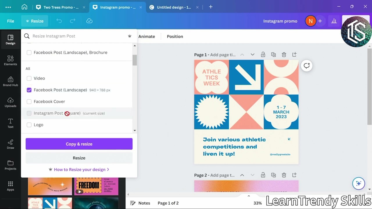 How to Resize a Design Project in Canva: Quick and Easy Tutorial