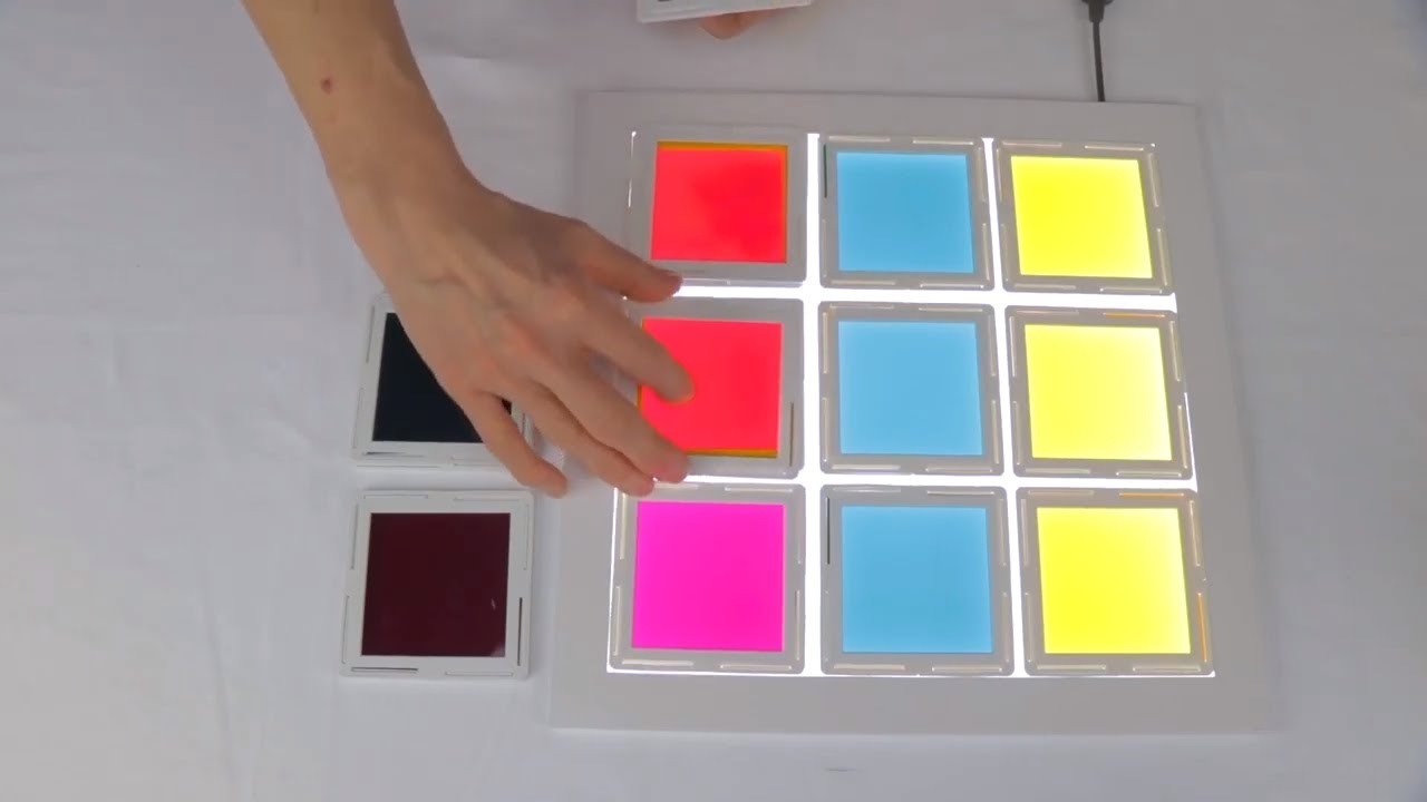 Subtractive Color Theory Demo | Arbor Scientific