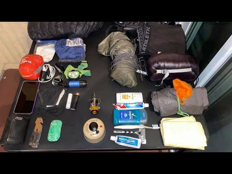 ADVENTURE ~ ULTRALIGHT BASE WEIGHT 7.7lb + 9lb BACKPACK / BIKEPACK