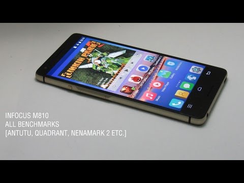 Infocus M810 full benchmarks, Antutu, Quadrant, Nenamark, Geekbench scores
