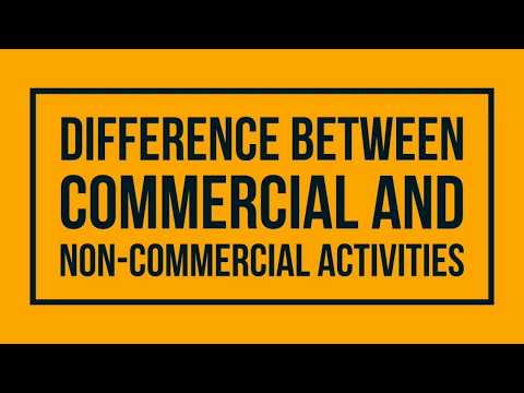 #4 Difference between Commercial and Non Commercial Activities | Class 9 Commercial Studies