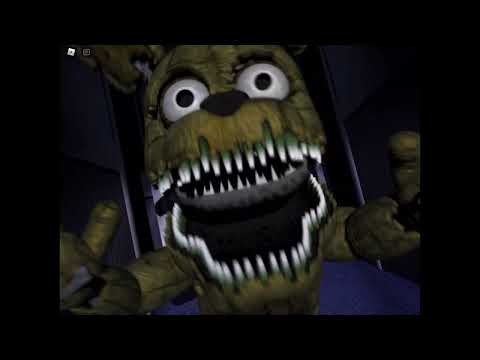Roblox Fnaf Jumpscare Simulator All Bonnie and Springtrap jumpscares