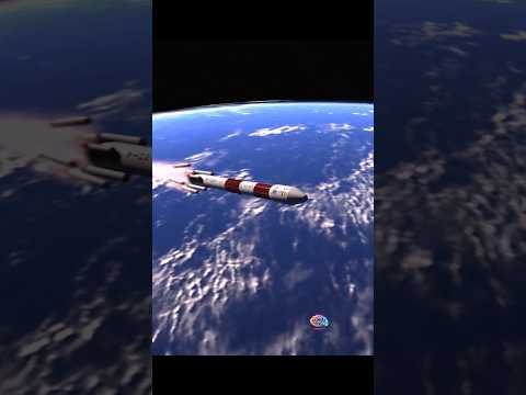 Aditya L1 / PSLV-C57 Launch Separation | Suryayan Launch Video #shorts #isro #adityal1 #space