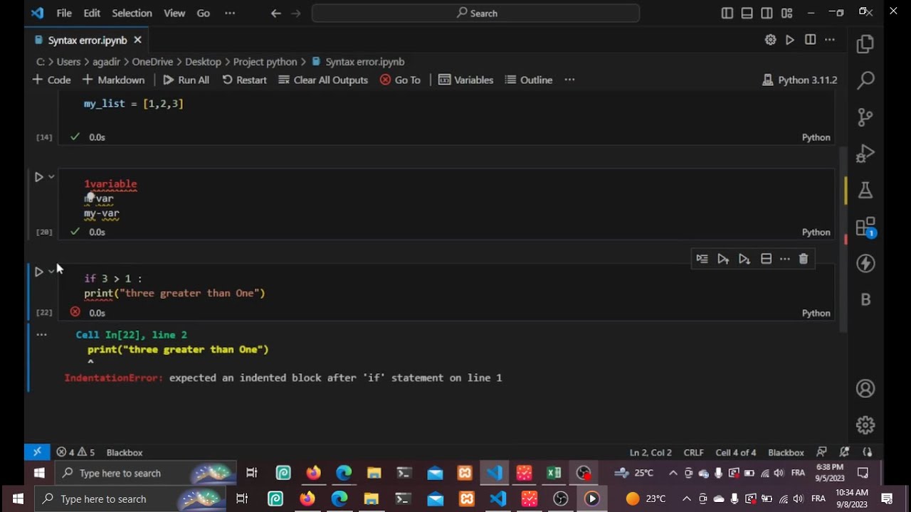 Fixing  Python Syntax Errors: A Beginner's Guide to Clean Code (Part 1)