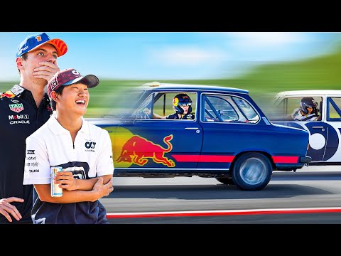 Watch Max Verstappen and Yuki Tsunoda Race Backwards In Extremely Dutch ...