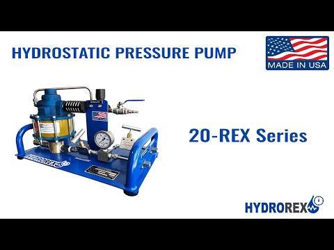 Hydrostatic Test Pump for Hydro Pressure Testing | Hydrorex