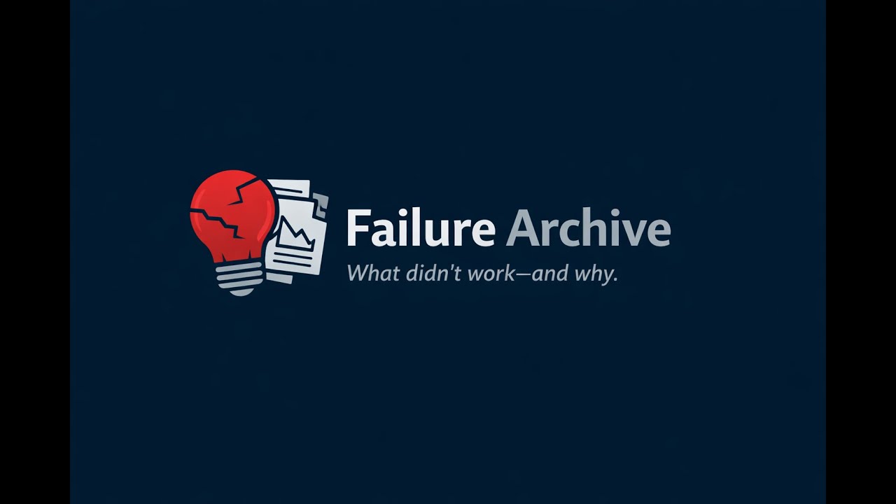 Failure Archive