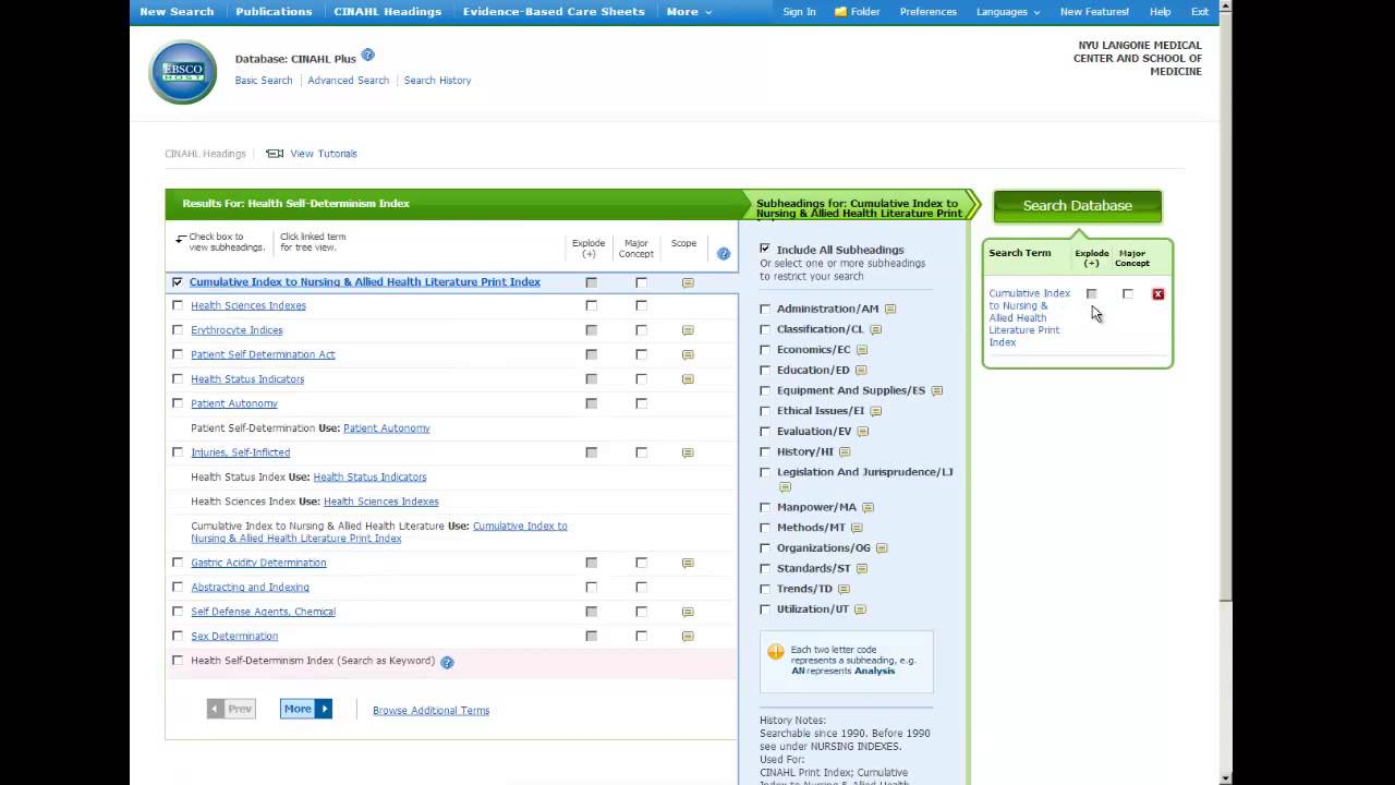 Finding Full-Text Instruments in CINAHL Plus