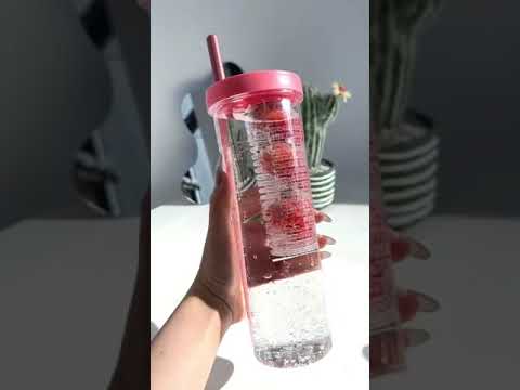 Strawberry Infuser Bottle β Refreshing Sips with a Sweet Twist! ππ₯€ #SHEINgoodfinds #shorts