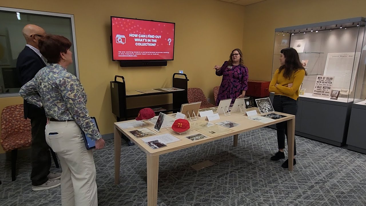 Inside Lavery Library's New Archives and Special Collections Center