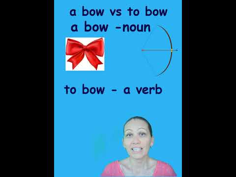 WORDS WITH SAME SPELLING BUT DIFFERENT PRONUNCIATION, MEANING ENGLISH HOMOGRAPHS STOP CONFUSING THEM