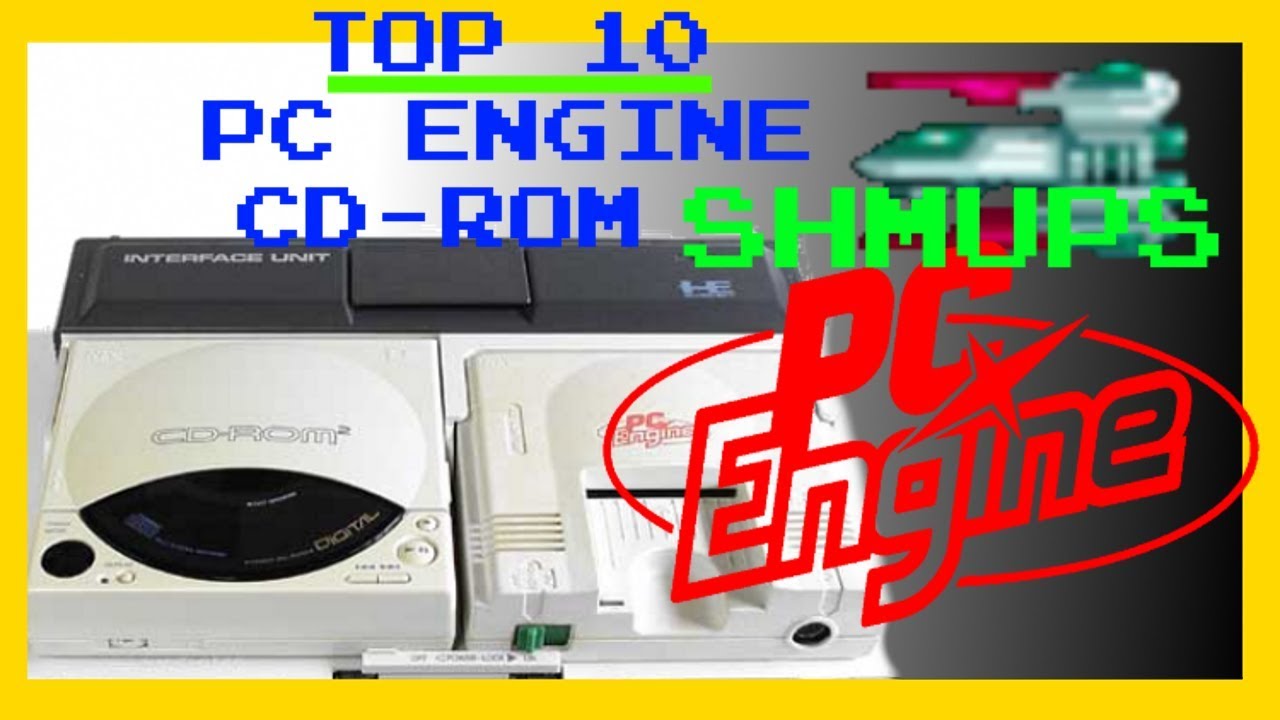 TOP 10 Best PC ENGINE CD-ROM Shmups / Shoot'em Ups of all-time