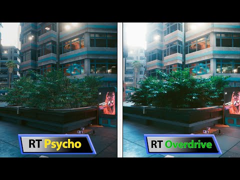 Cyberpunk 2077 | Overdrive Path Tracing Comparison | RT OFF - Psycho - Overdrive