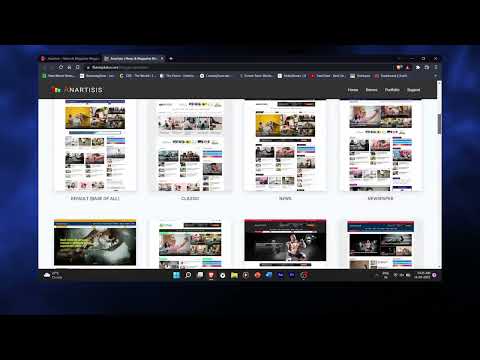 Anartisis – News & Magazine Blogger Template Premium Version || Free Download Premium Template ||