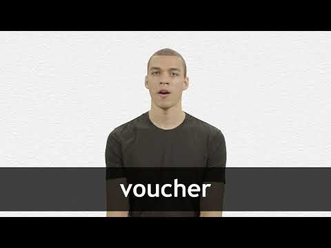 VOUCHER definition and meaning | Collins English Dictionary